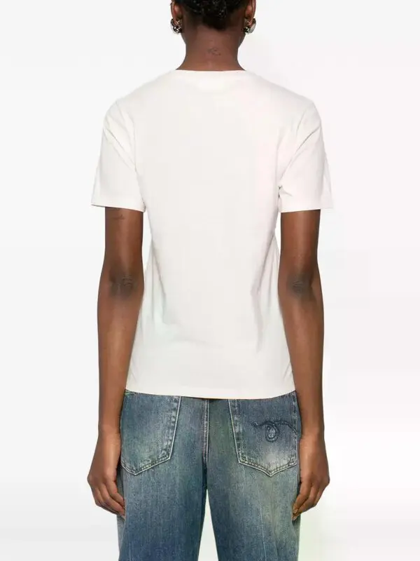 Maison Kitsuné Embroidered T-shirt