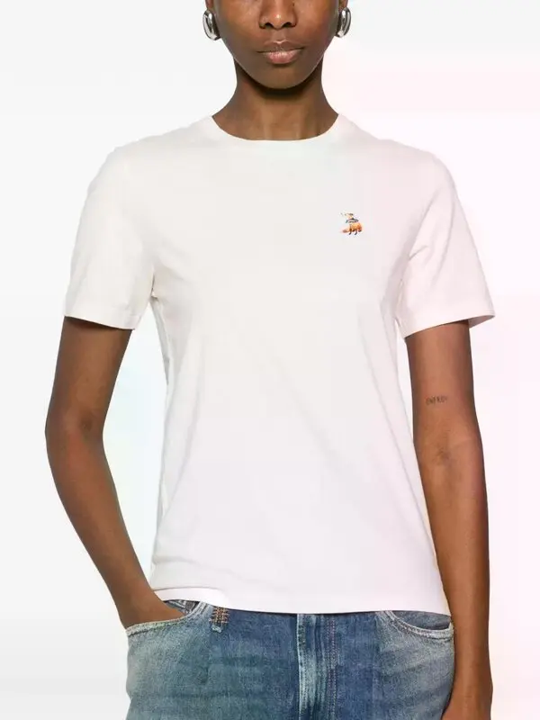 Maison Kitsuné Embroidered T-shirt