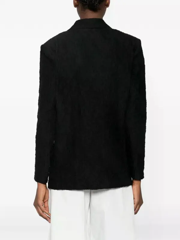 Harris Wharf London Textured Single-breasted Jacket