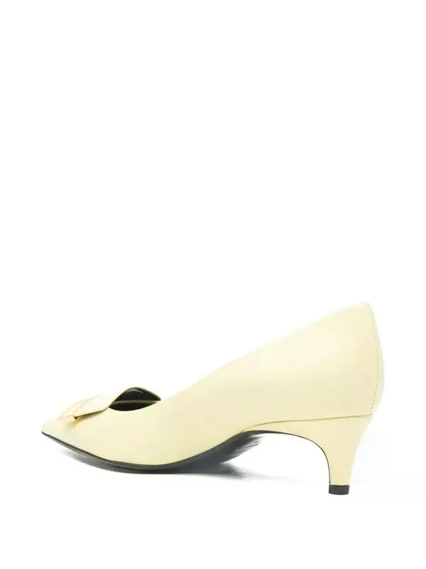 SERGIO ROSSI Pointed-toe Pumps - Yellow