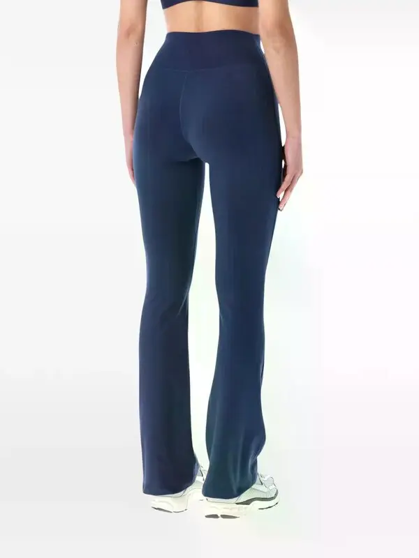 Nike High-waisted Logo-detail Leggings - Blue