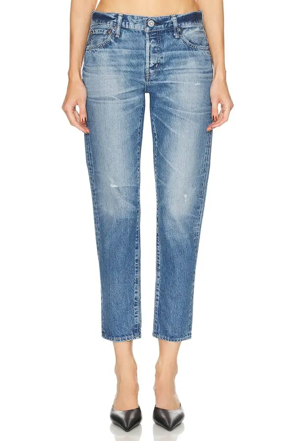 Moussy Vintage Wrentham Tapered Jeans - Blue