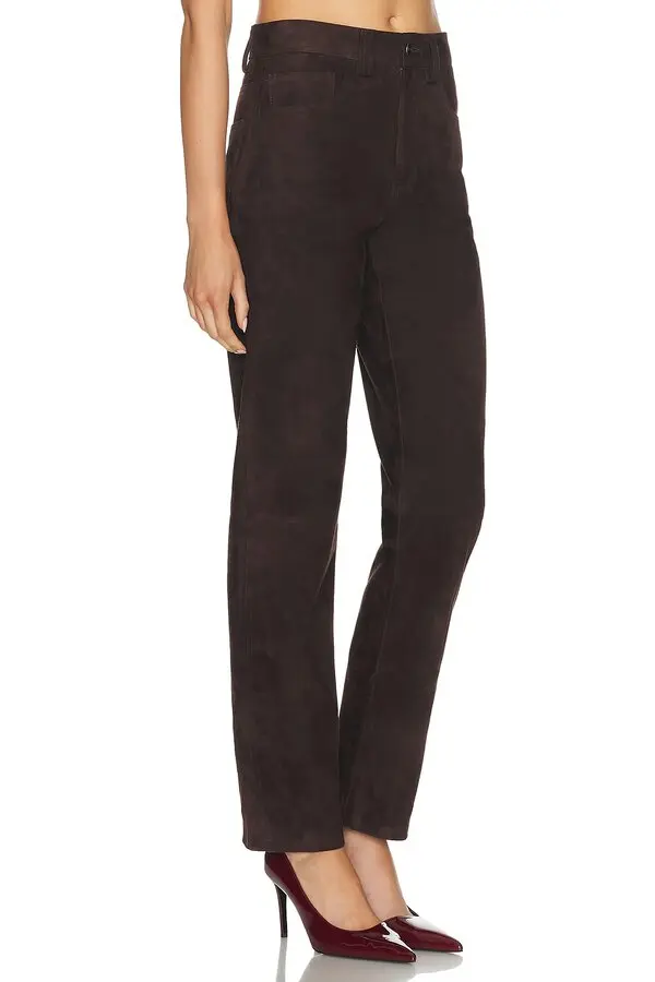 Khaite Callum Pant - Dark Brown