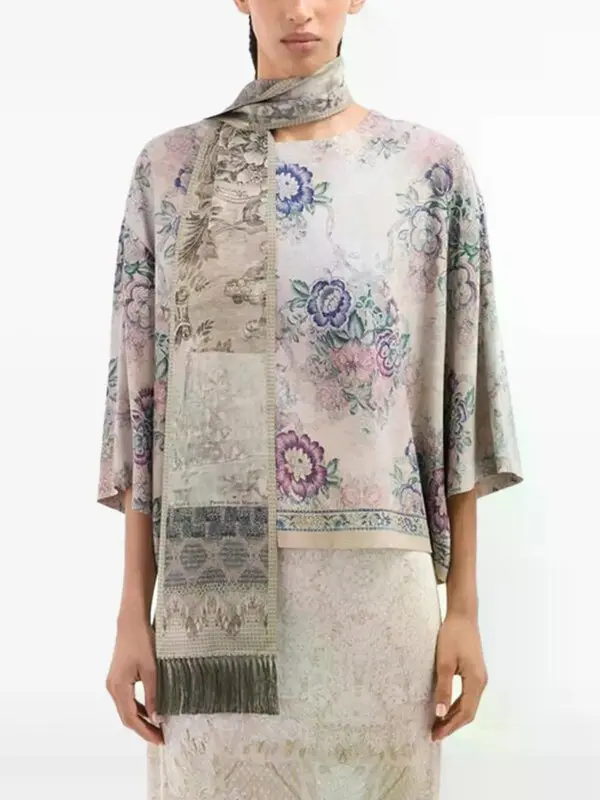 PIERRE-LOUIS MASCIA Graphic-pattern Scarves