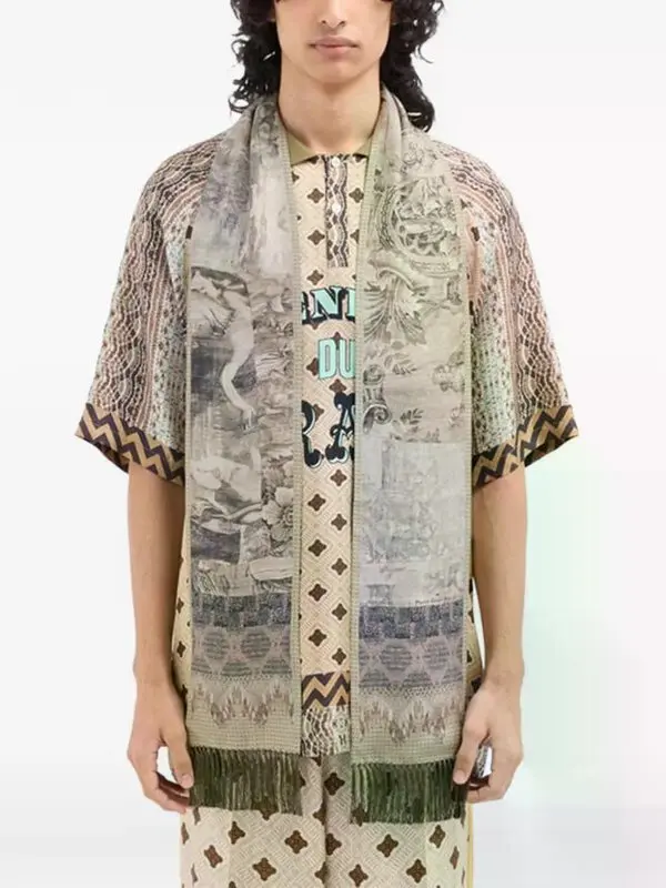 PIERRE-LOUIS MASCIA Graphic-pattern Scarves