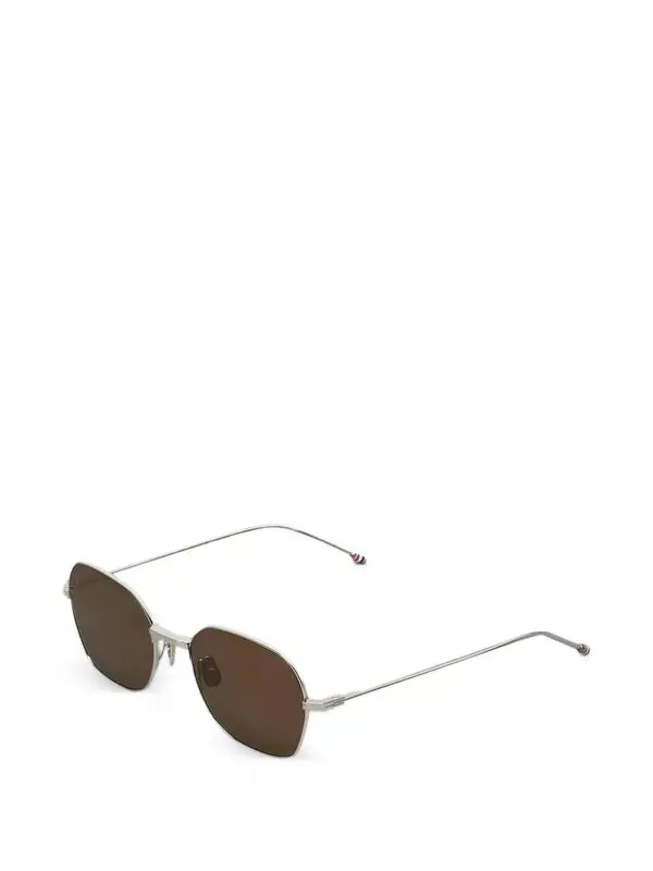 Thom Browne Square-frame Sunglasses - Silver