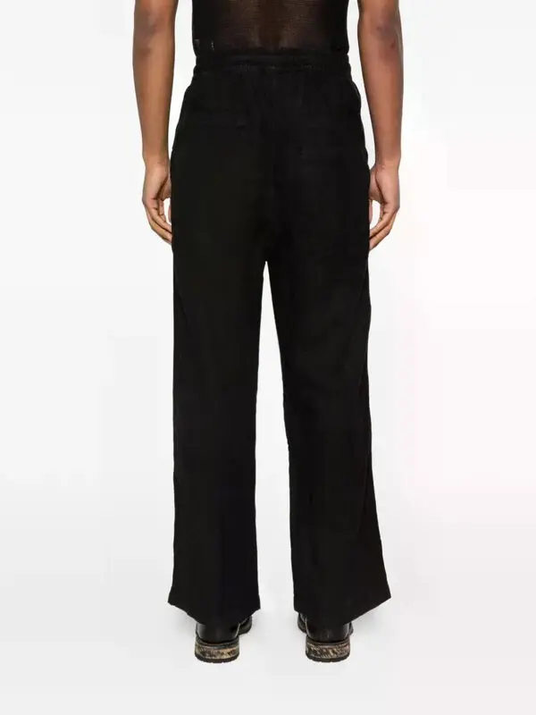 THOM KROM Drawstring Wide Leg Trousers