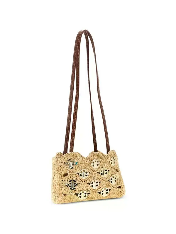 Rabanne 1969 Pads Appliqué Shoulder Bag