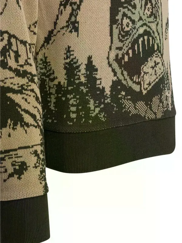 Kapital Graphic Knitted Sweater