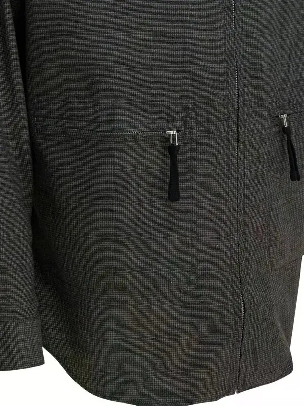 Comme Des Garçons Zip Cotton Coat