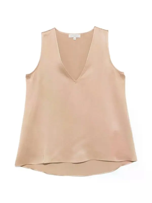 Antonelli Firenze Angelica V-neck Blouse - Neutrals