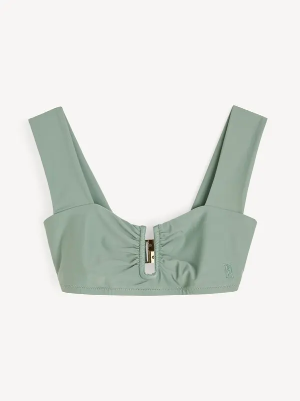 BY MALENE BIRGER Belira Bikini Top - Deep Lichen Green
