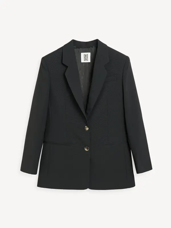 BY MALENE BIRGER Ophie Single-breasted Blazer - Black