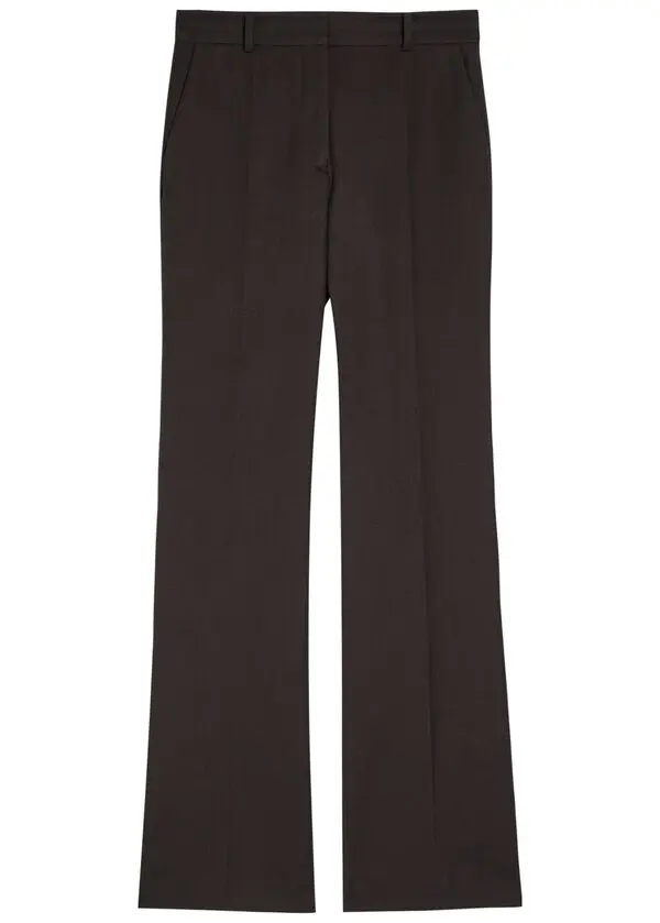 JOSEPH Tafira Flared-leg Trousers