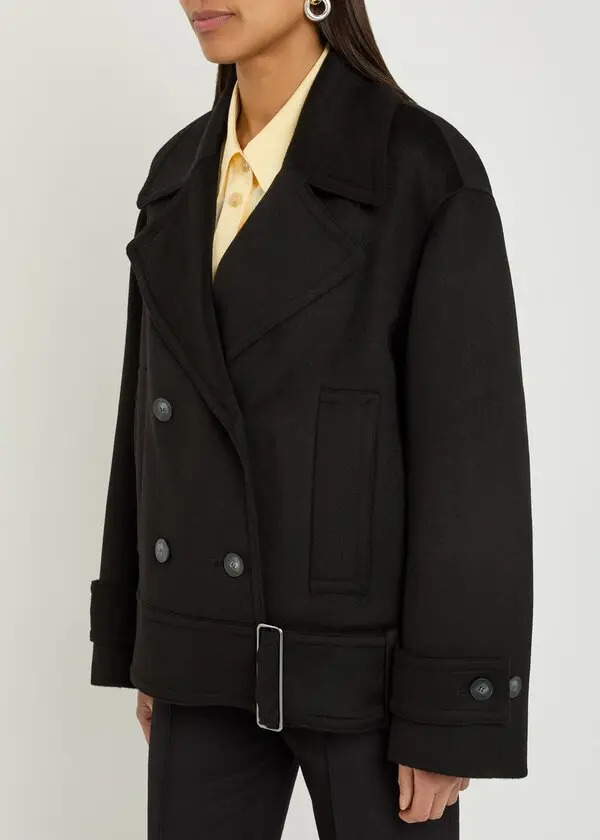 JOSEPH Weston Wool And Cashmere-blend Trench Jacket