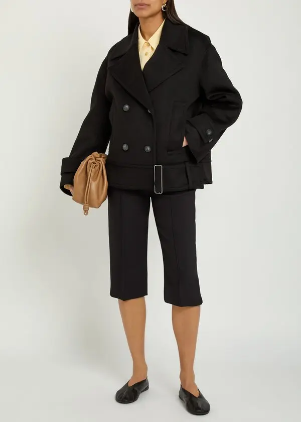 JOSEPH Weston Wool And Cashmere-blend Trench Jacket