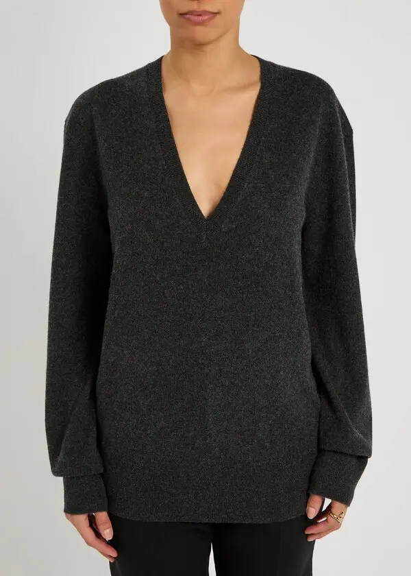 TOTEME V-neck Cashmere Jumper