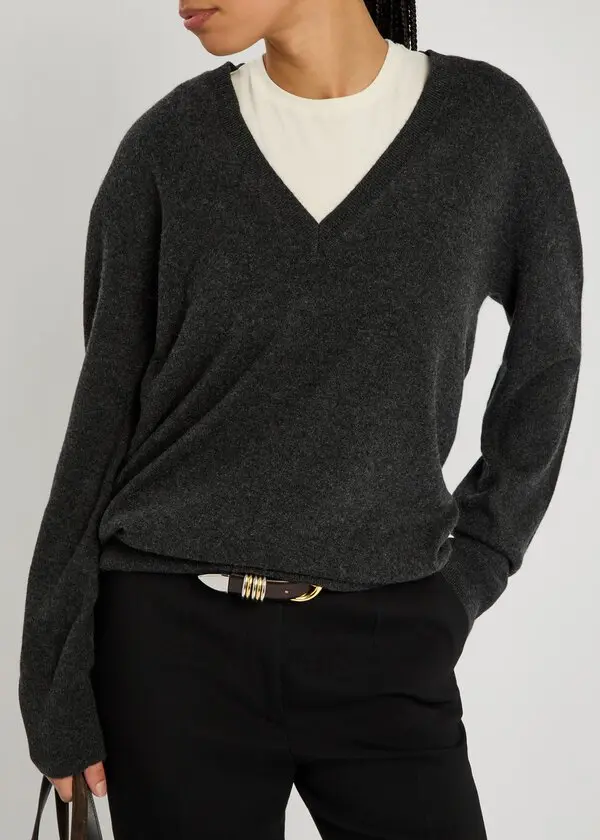 TOTEME V-neck Cashmere Jumper