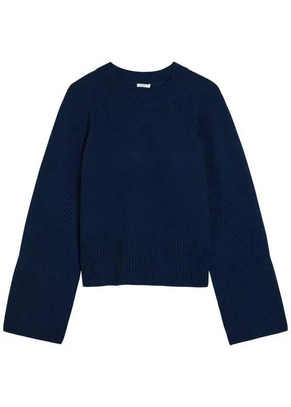 JOSEPH Cashmere Jumper - Indigo