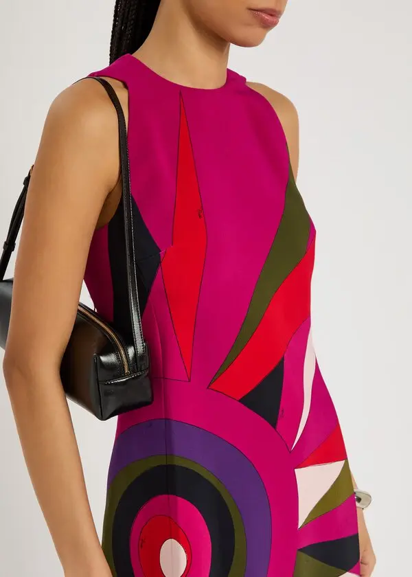 Emilio Pucci Printed Cady Mini Dress - Multicoloured 1