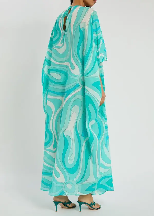 Emilio Pucci Printed Cotton Kaftan