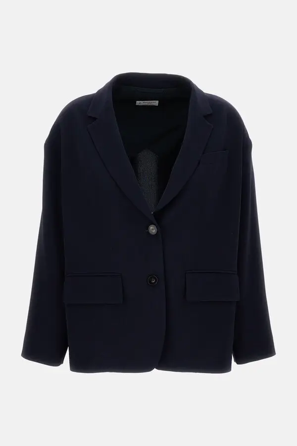 Alberto Biani Single-breasted Blazer - Blue