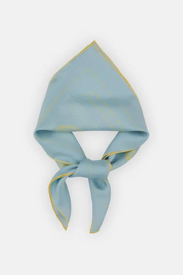 Jacquemus The Peasant Scarf - Sky Blue