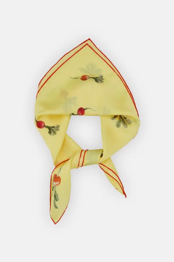 Jacquemus The Radish Scarf - Yellow