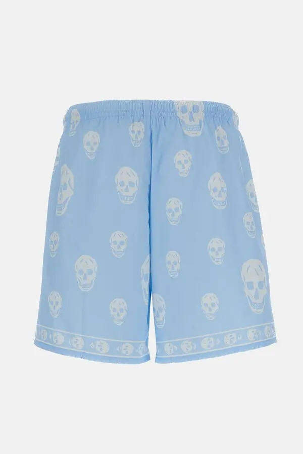 Alexander McQueen Classic Skull Bermuda Shorts