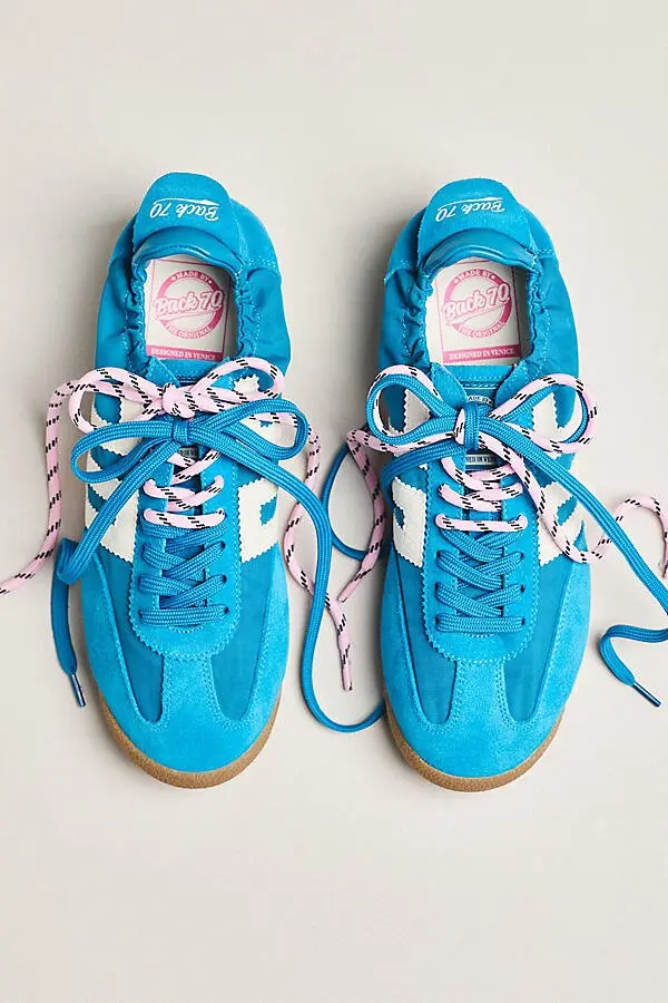 BACK 70 Rocket Multi-lace Sneakers - Turquoise