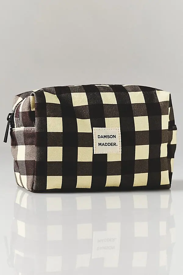DAMSON MADDER X Exclusive Cosmetic Bag - Butter Gingham