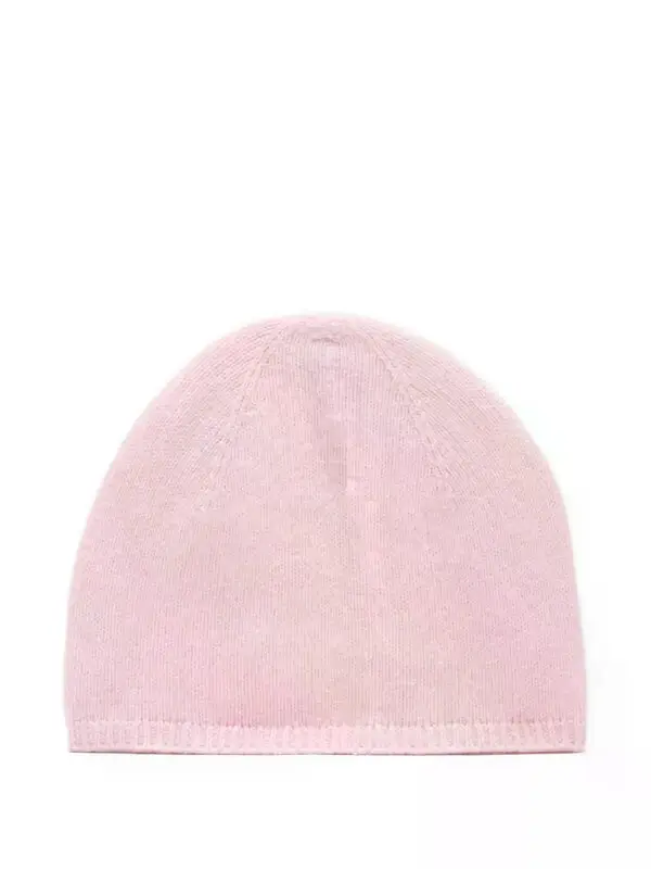 Acne Studios Ribbed Beanie Hat - Pink