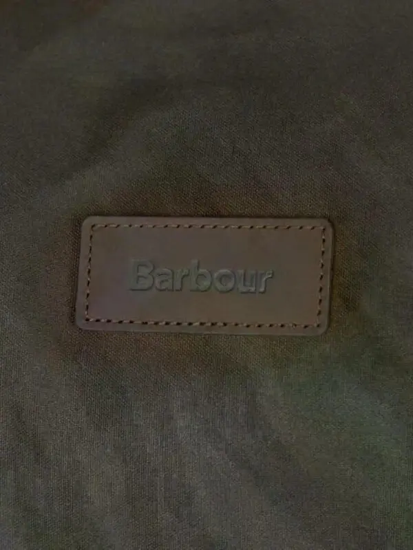 Barbour Waxed Cotton Duffle Bag