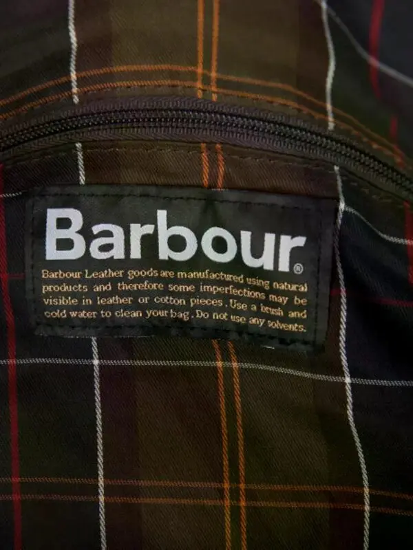Barbour Waxed Cotton Duffle Bag