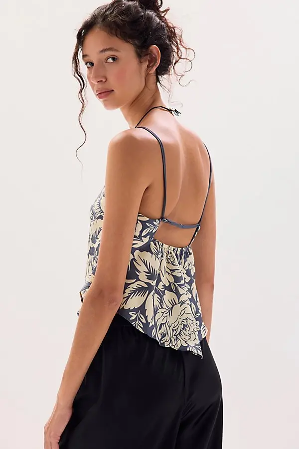 Free People Intimately Printed Cami - Shadow Combo