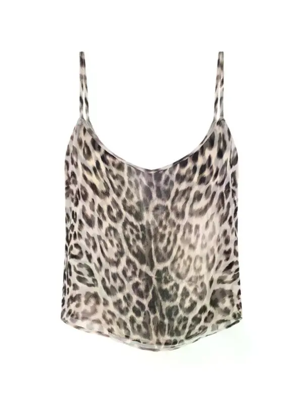 Ermanno Scervino Animal-print Long-sleeve Shirt