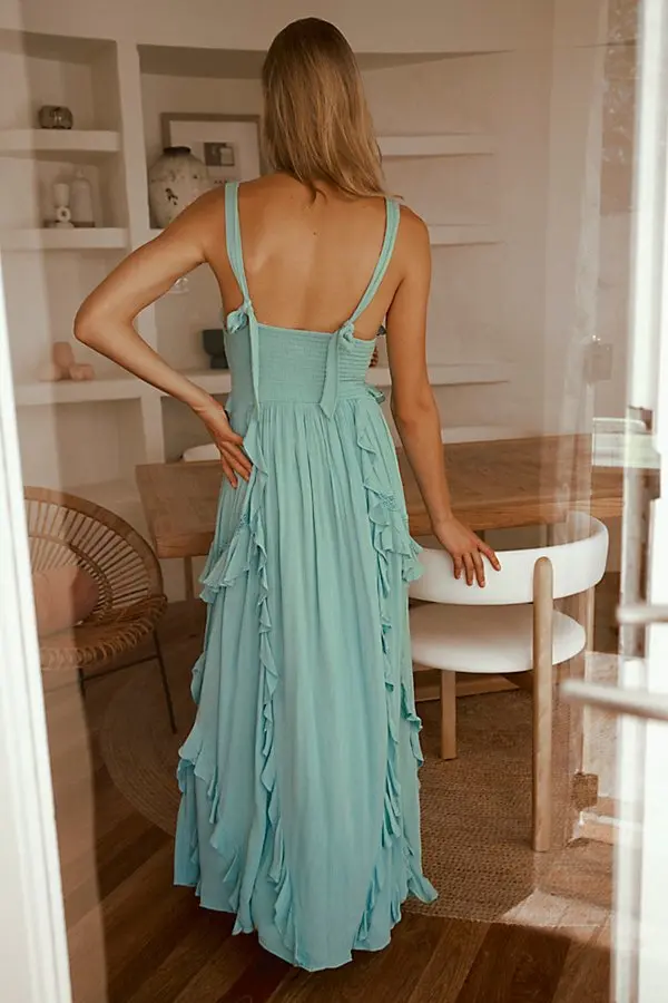 free people light blue maxi dress On the Road Maxi Dress // Free People *XS-XL* | Women's Clothing