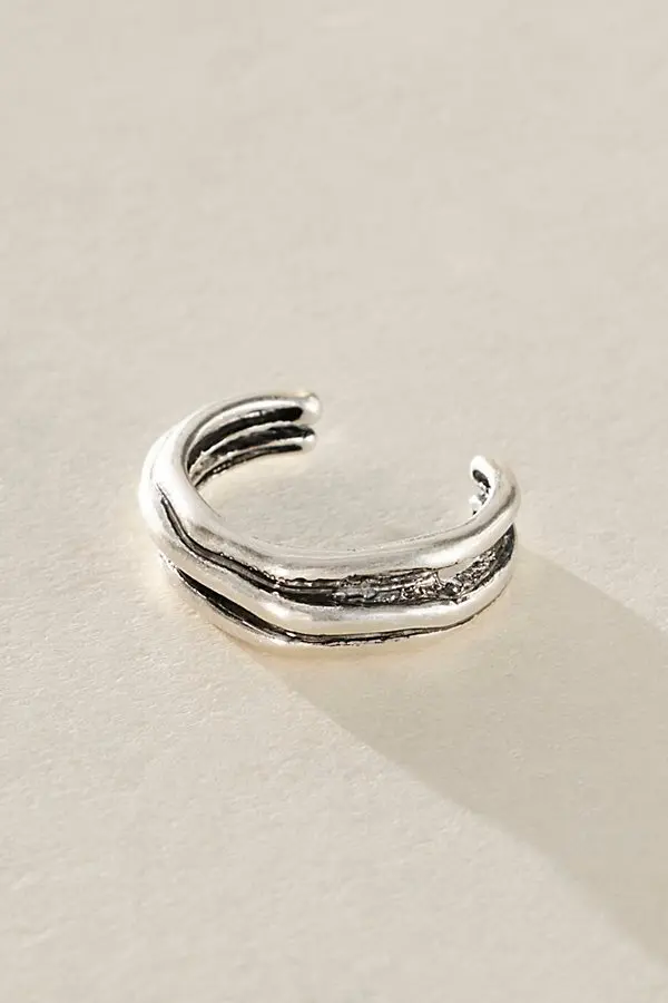 Free People Amanda Toe Ring - Silver