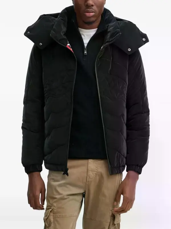 SPRAYGROUND Quilted Hooded Jacket