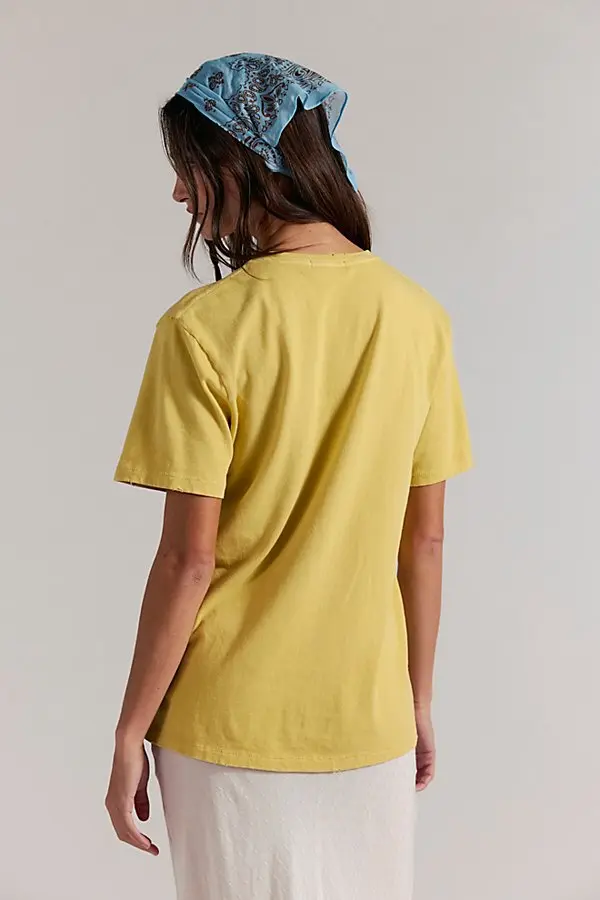 Junk Food Clothing Earls Garage Tee - Citron
