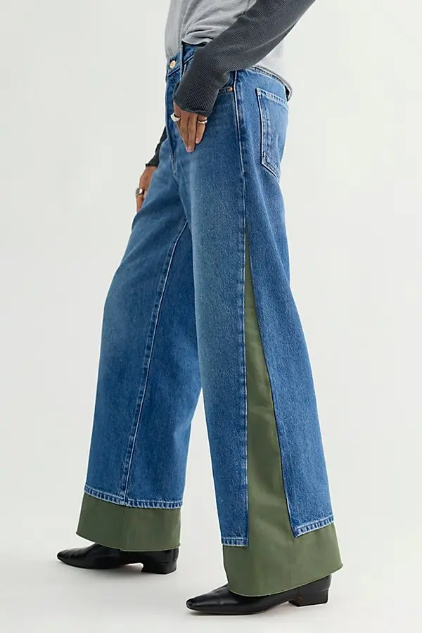 MOTHER The Nacho Double Dip Nerdy Fray Jeans - Refill