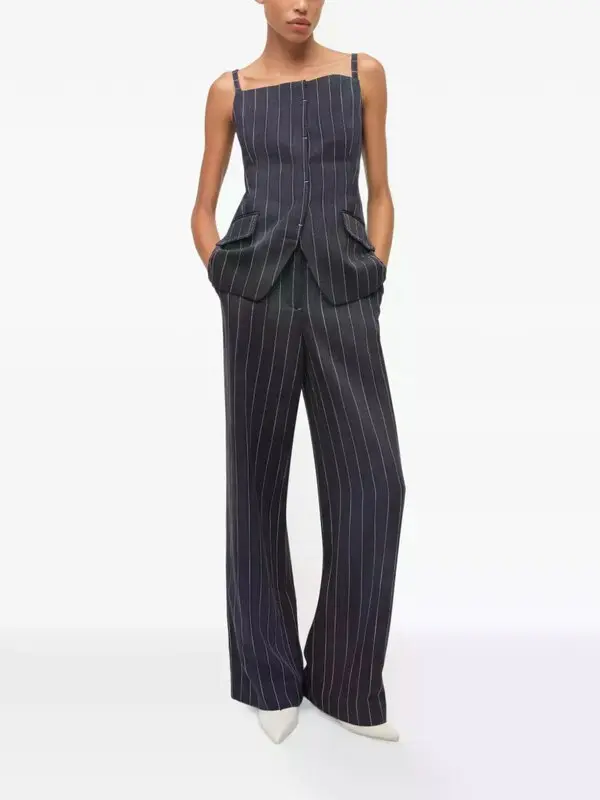 Simkhai Pinstriped Trousers