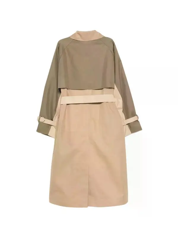 Max Mara Reversible Panelled Trench Coat