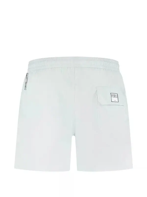 Fedeli Madeira Drawstring Swim Short - Blue