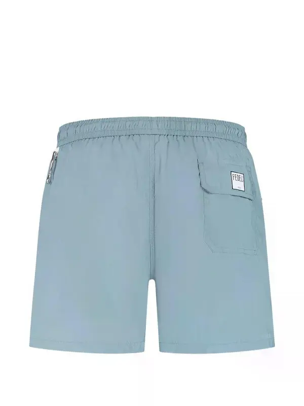 Fedeli Madeira Beachwear Shorts - Blue