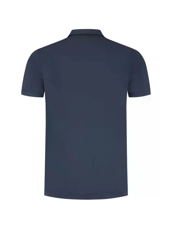 Fedeli Buttoned Polo Shirt - Blue