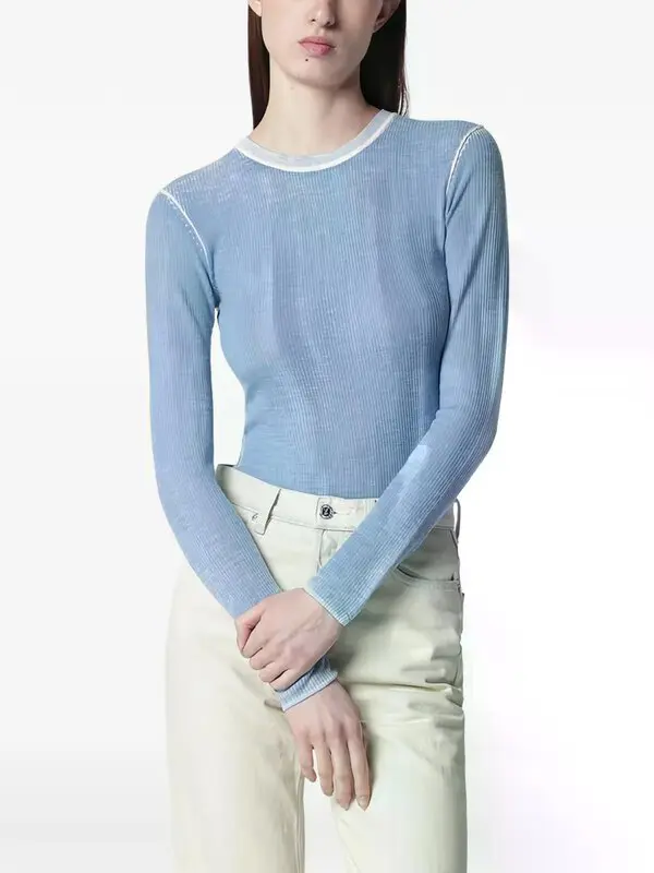 6397 Long-sleeve Crew-neck Sweater