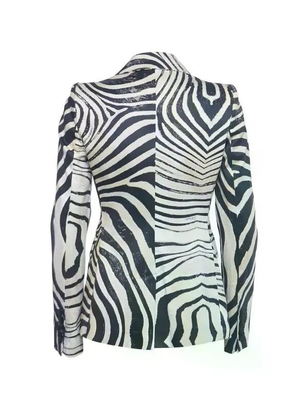 Just Cavalli Zebra-pattern Blazer
