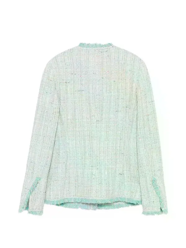 GENNY Fringed Pocket Jacket - Neutrals