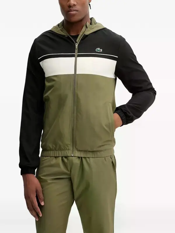 Lacoste Colourblock Hooded Tracksuit